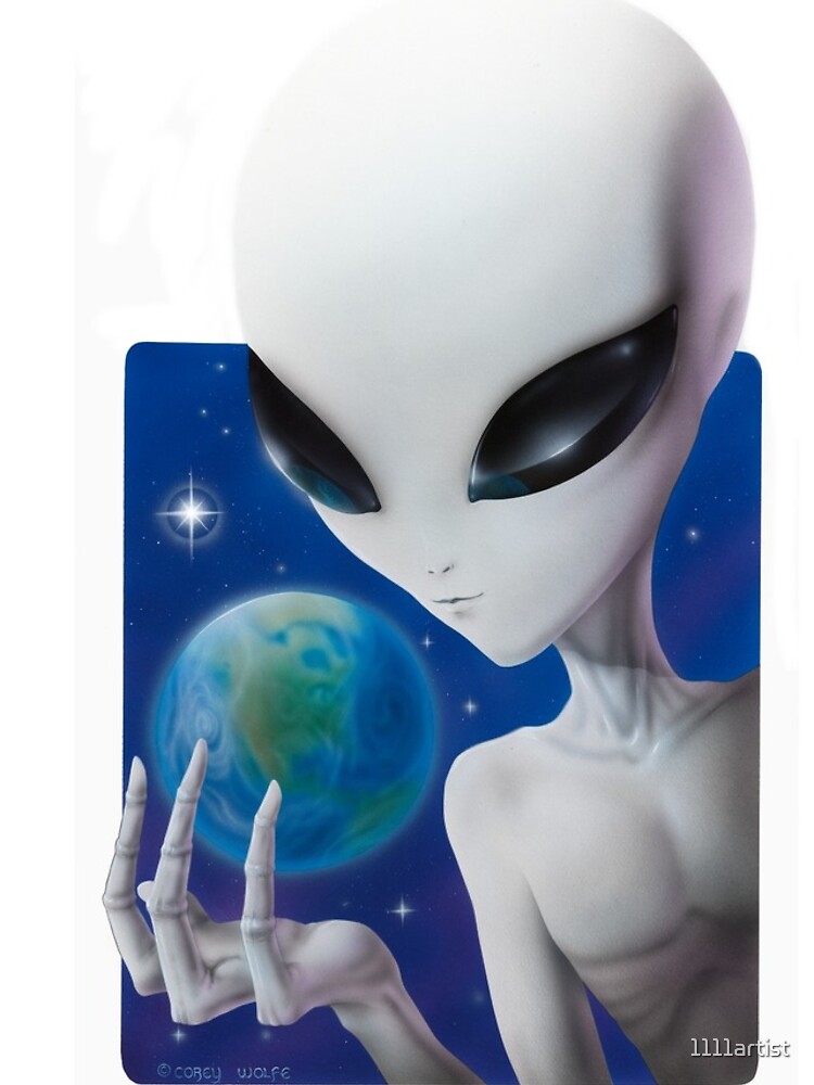 "ET. Grey alien. EBEN, EBE, Gray Alien, Grey ET, Extraterrestrial, UFO ...