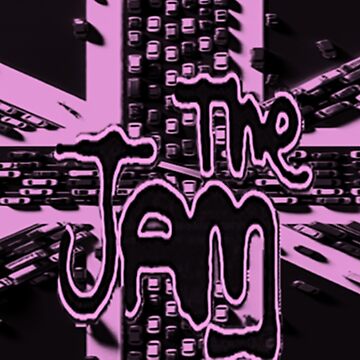 "The Jam Union Jack Flag Pink Glow" Poster for Sale by JOSIALOGAN ...