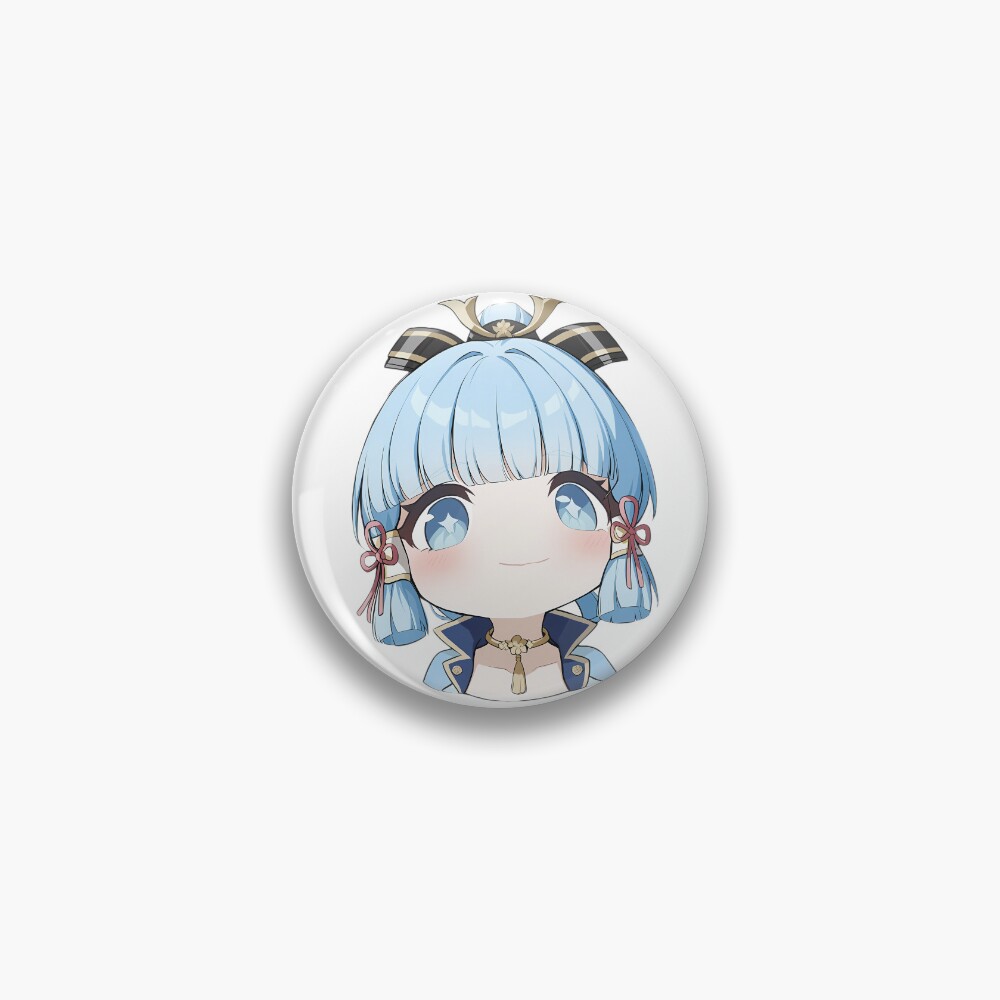 "Kamisato Ayaka Wide Face Meme | Genshin Impact" Sticker for Sale by ...
