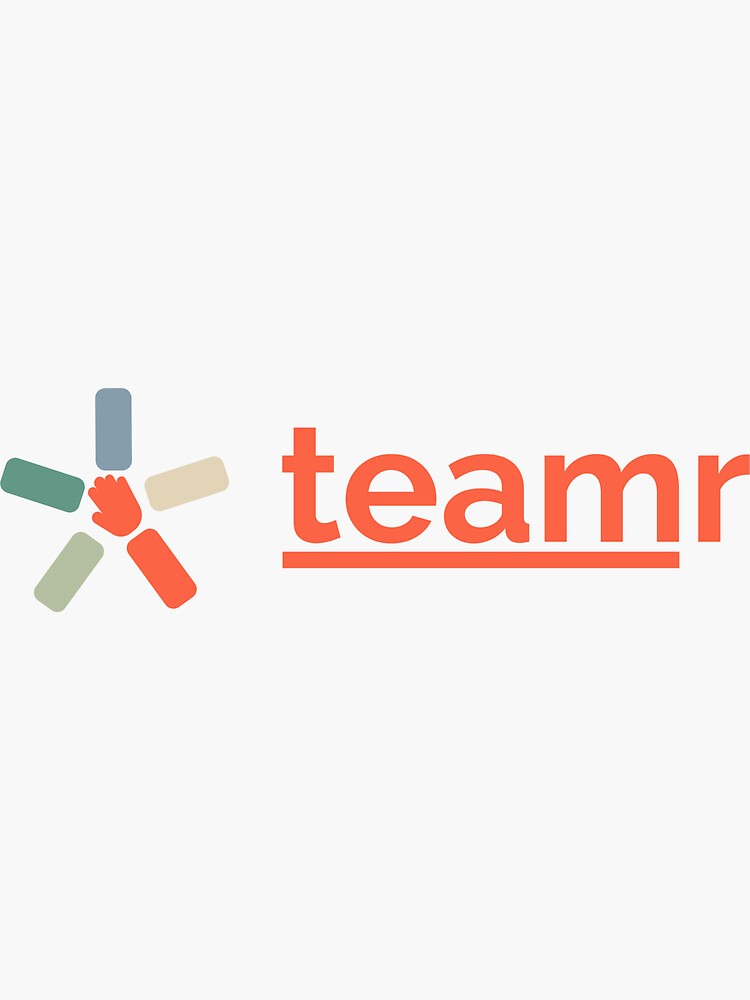 "teamr logo" Sticker for Sale by plant-hoe | Redbubble