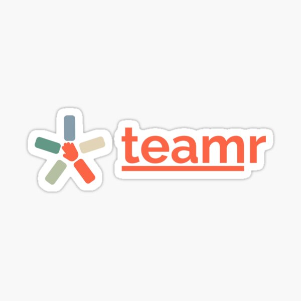 "teamr logo" Sticker for Sale by plant-hoe | Redbubble