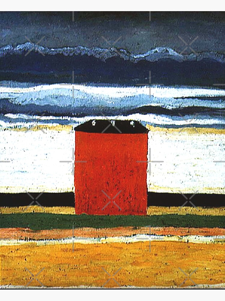 "HD - Red house, by Kazimir Severinovich Malevich 1932 High Definition ...