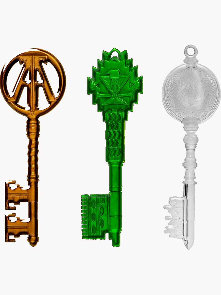 Pegatina for Sale con la obra «Keys Ready Player One» de Robby Thompson ...