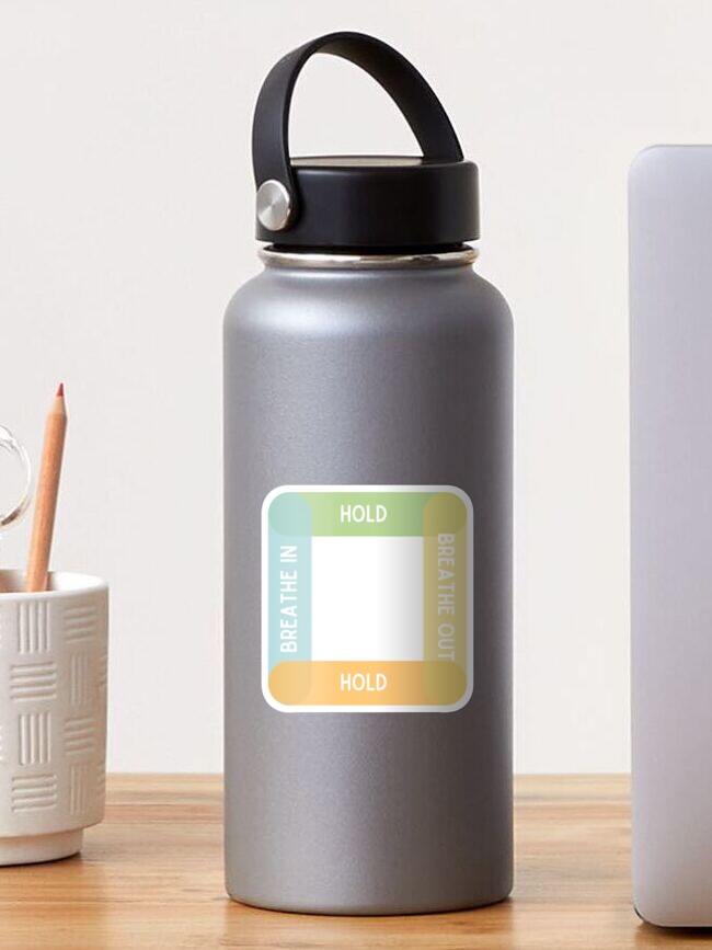 "Coping skill- Square Breathing design" Sticker for Sale by ...