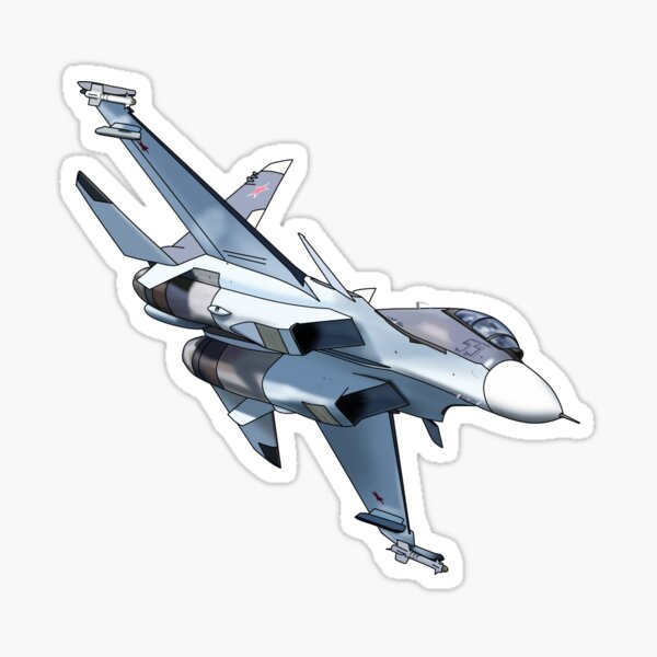 "Sukhoi Su-30SM" Sticker for Sale by sibosssr | Redbubble