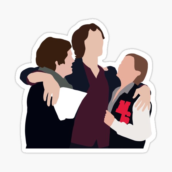 "The Perks of Being a Wallflower: Sam, Charlie, and Patrick" Sticker ...
