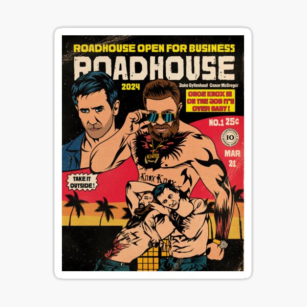 "roadhouse 2024" Sticker for Sale by illustrational0 | Redbubble
