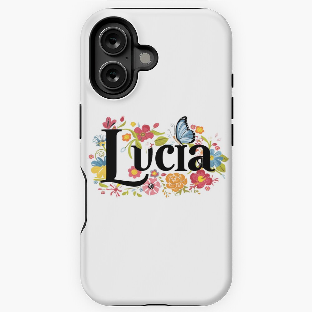 "lucia name" Poster for Sale by bukajart | Redbubble