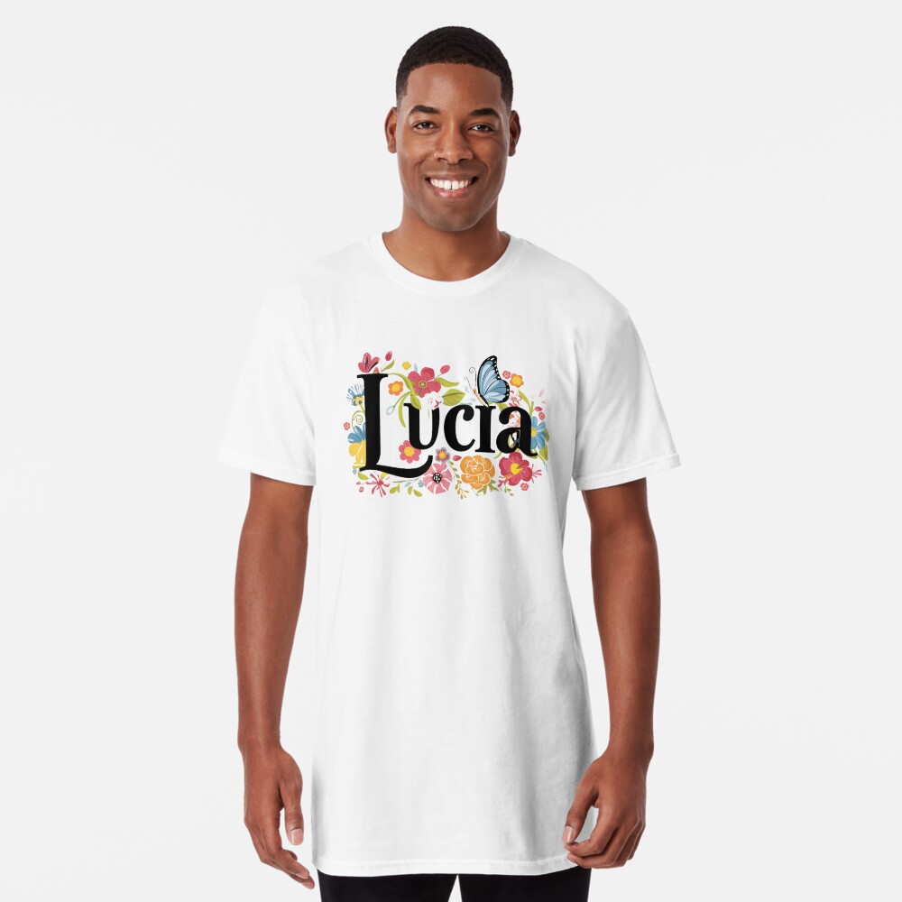 "lucia name" Poster for Sale by bukajart | Redbubble