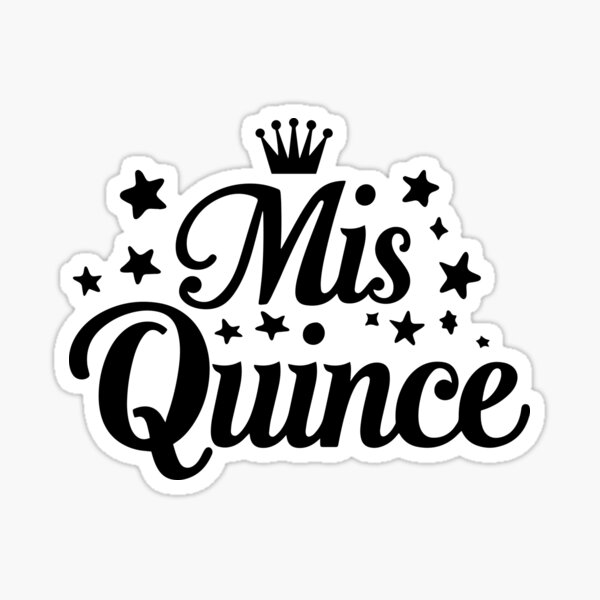 "Mis Quince Princess Stars" Sticker for Sale by SweetClicks123 | Redbubble