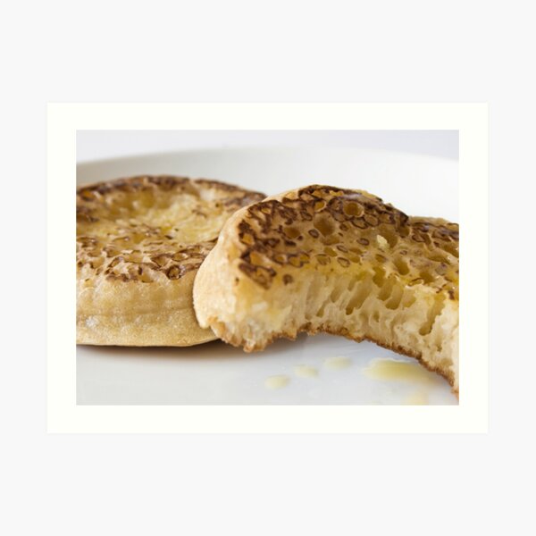 Crumpets Art Prints | Redbubble