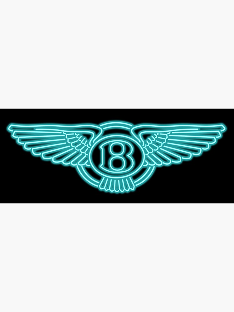 "Bentley Neon Sign" Poster by RickyBarnard | Redbubble