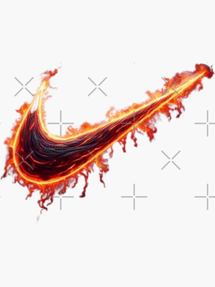 "fire logo" Sticker by d-c-creaciones | Redbubble