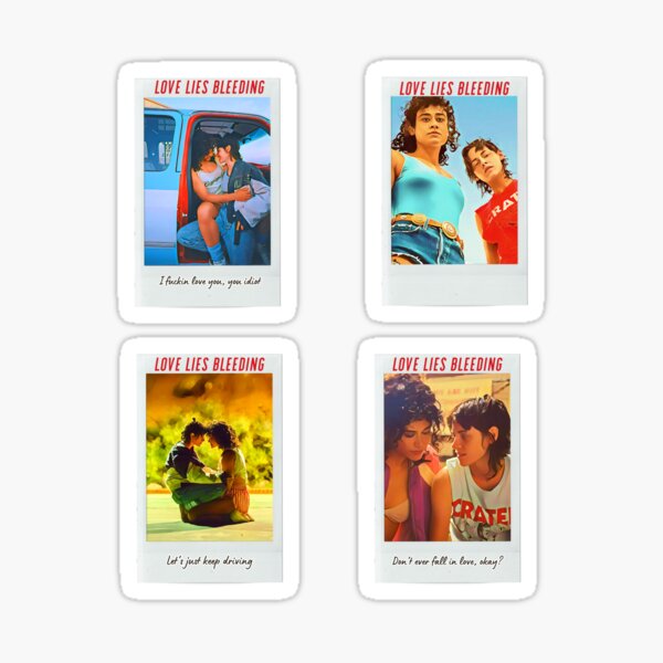 "Love Lies Bleeding Sticker Set / T Shirt" Sticker for Sale by ...