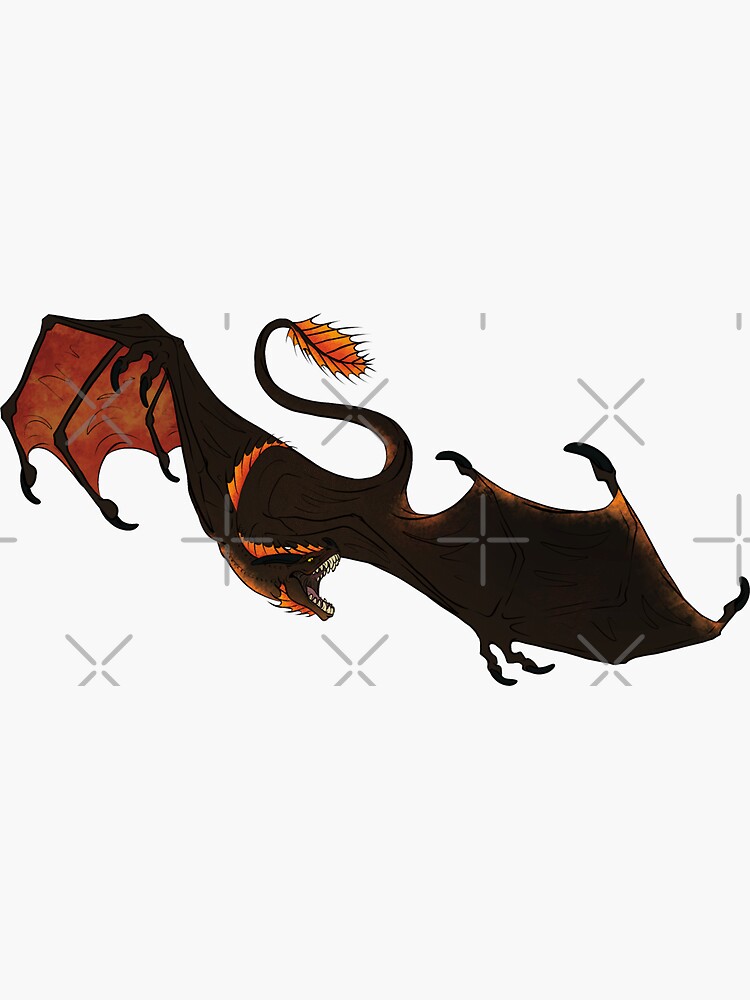 "Day of Dragons Inferno Ravager Dragon " Sticker for Sale by ...