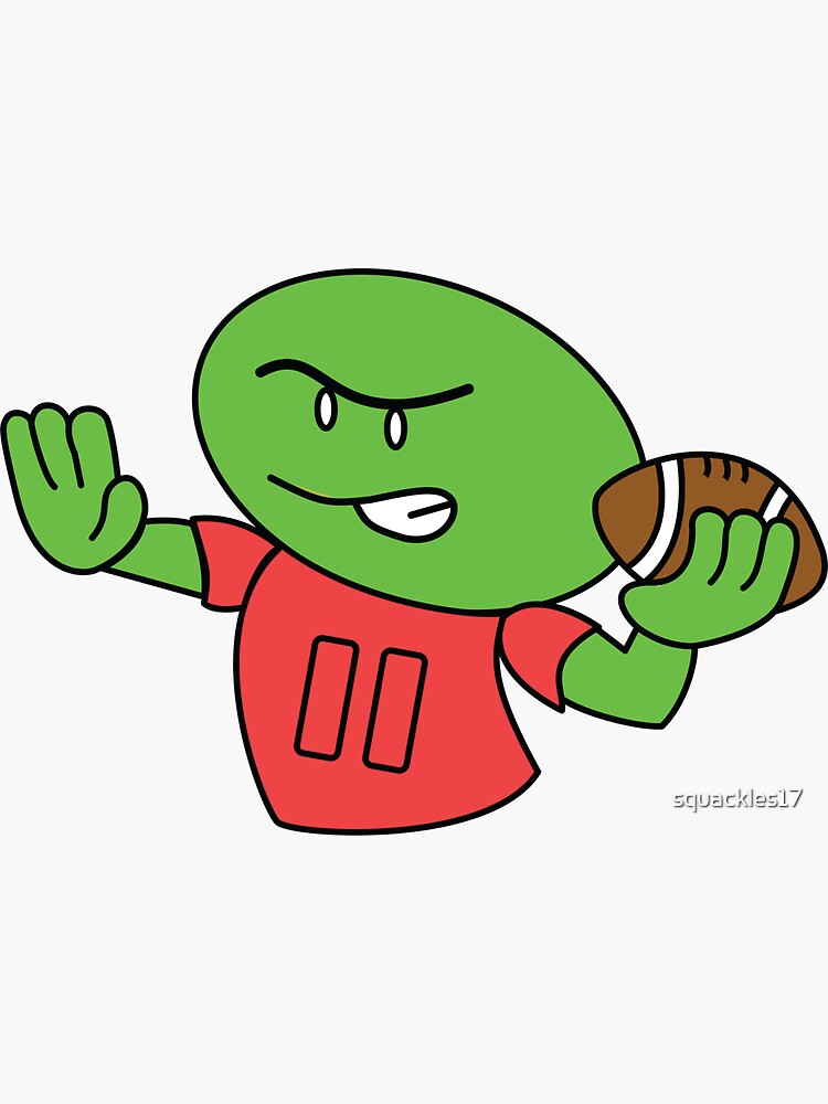 "Melonheads- football full color" Sticker for Sale by squackles17 ...