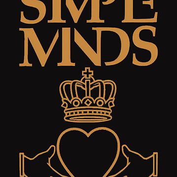 "Simple Minds Logo" Sticker for Sale by DanLeeMcmaster | Redbubble