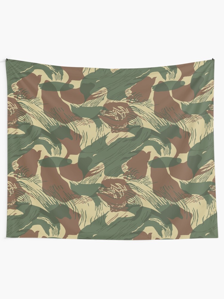 "Rhodesian Brush Stroke Camouflage" Tapestry for Sale by Britkek ...