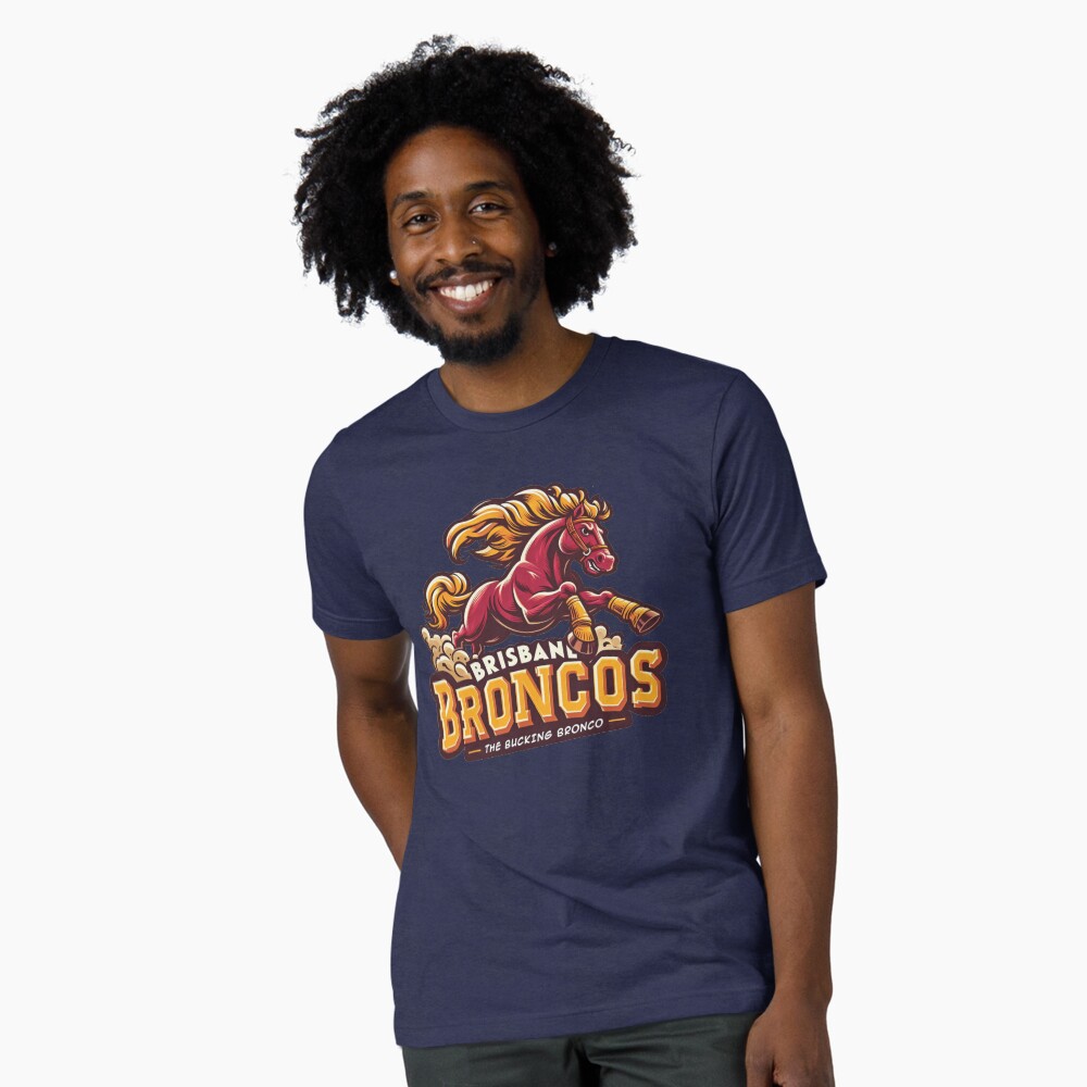 "Brisbane Broncos " Sticker for Sale by Zemolee | Redbubble