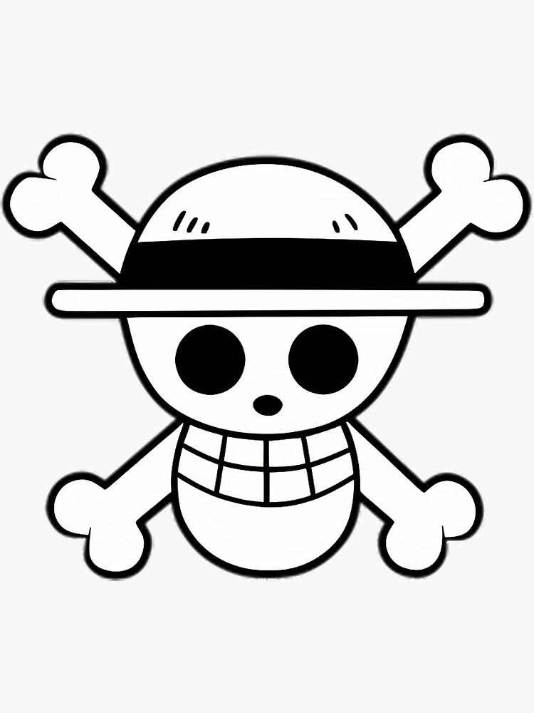 "Mugiwara Logo" Sticker for Sale by RupalDesai | Redbubble