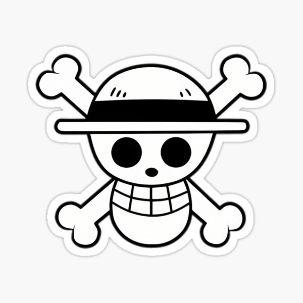 "Mugiwara Logo" Sticker for Sale by RupalDesai | Redbubble