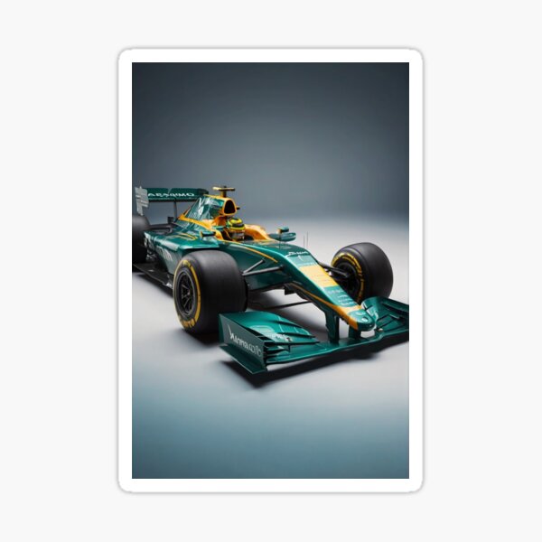 "Aston Martin Aramco F1 car" Sticker for Sale by Merch-Lion | Redbubble