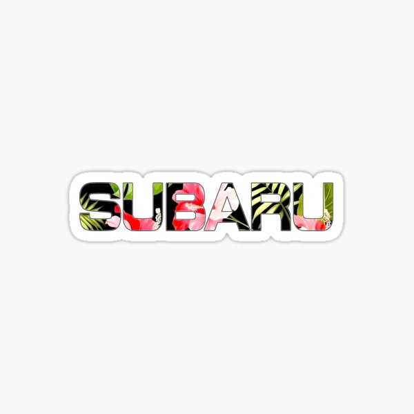 Subaru Stickers | Redbubble
