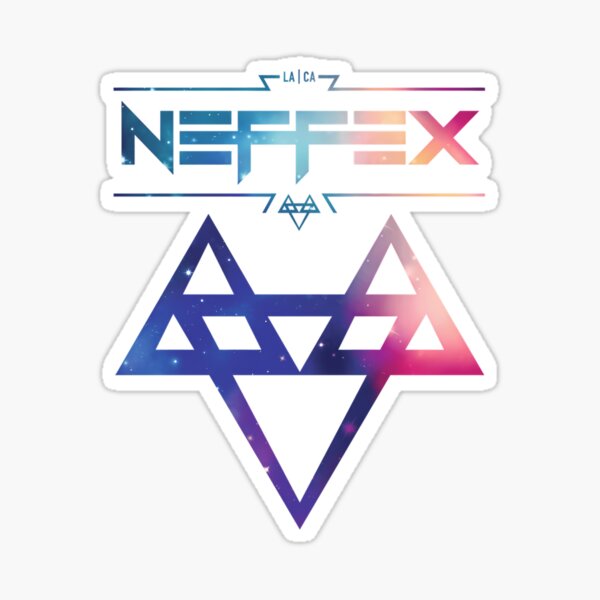 "Colorful Neffex Band" Sticker by PauletteMartin | Redbubble