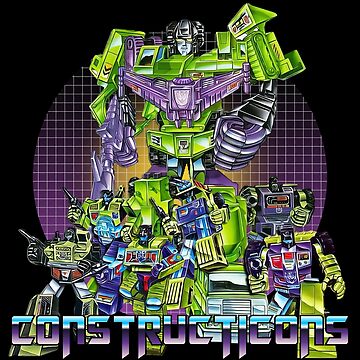 "Constructicons Decepticon Transformer G1 V2" Sticker for Sale by ...