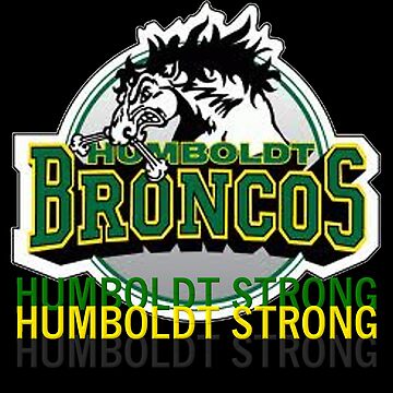 "Humboldt Strong, Remember The Humboldt Broncos" Essential T-Shirt for ...