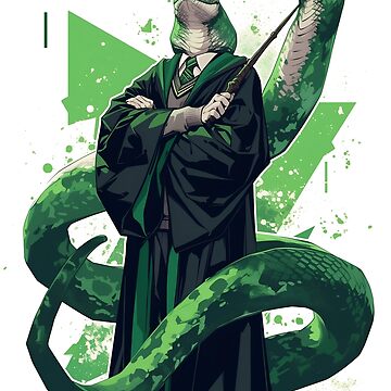"Do What Is Necessary - Wizard Snake - Fantasy" Art Board Print for ...