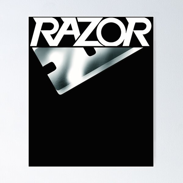 Razor Band Logo Razor Logo 1" Pin
