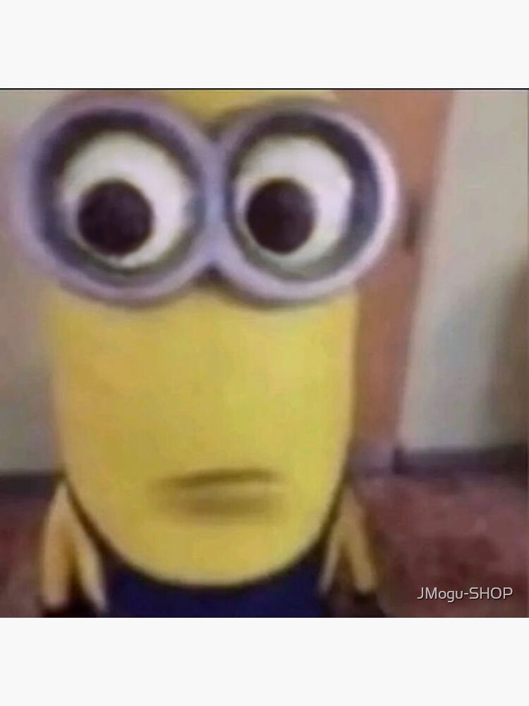 "Goofy Minion" Sticker for Sale by JMogu-SHOP | Redbubble