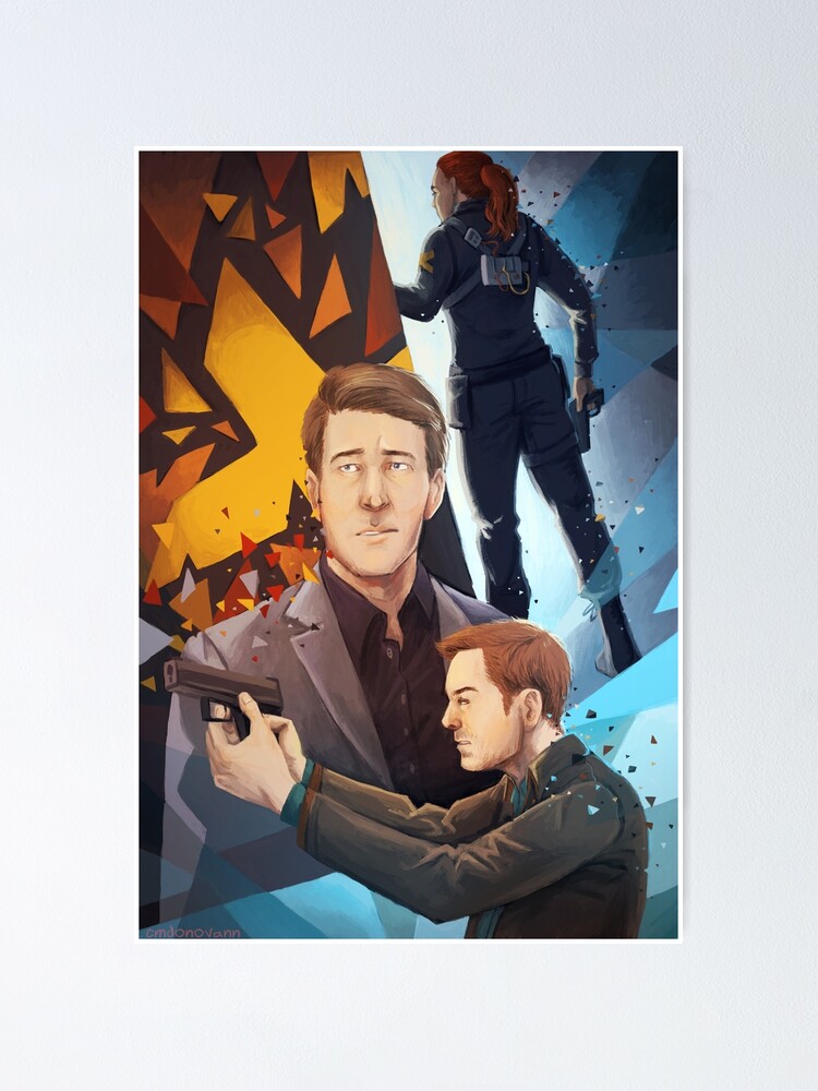 "Quantum Break 2nd anniversary art" Poster by cmdonovann | Redbubble