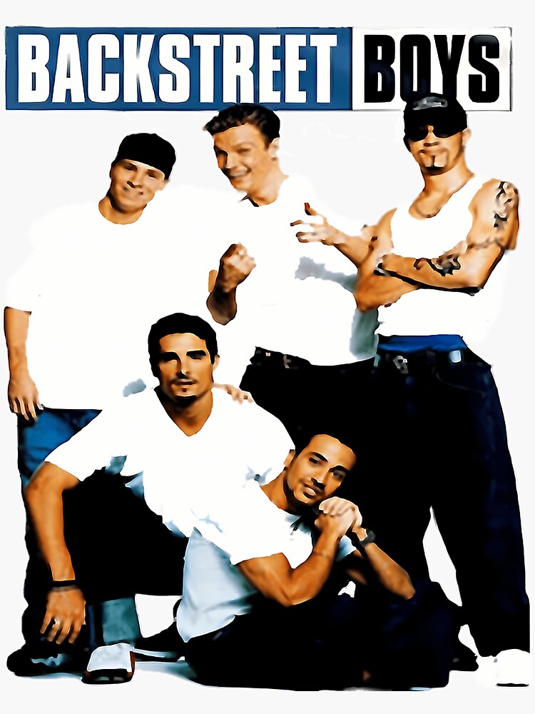 "backstreet boys" Sticker for Sale by yacovkapinos | Redbubble