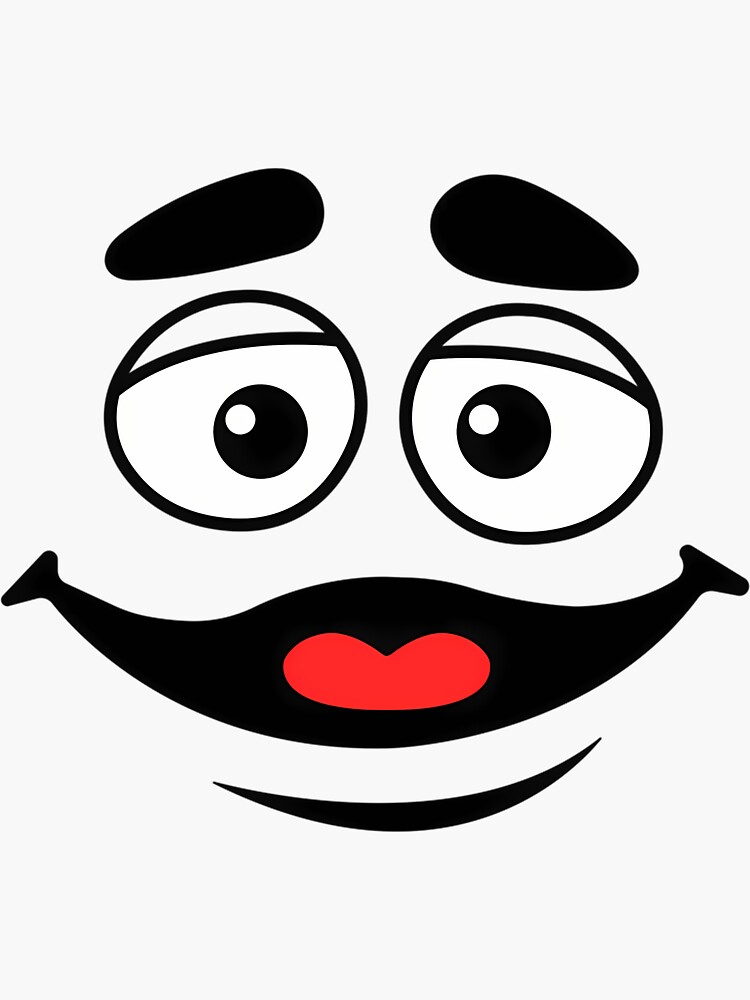 " Grimace Face" Sticker for Sale by Yazminhompson | Redbubble