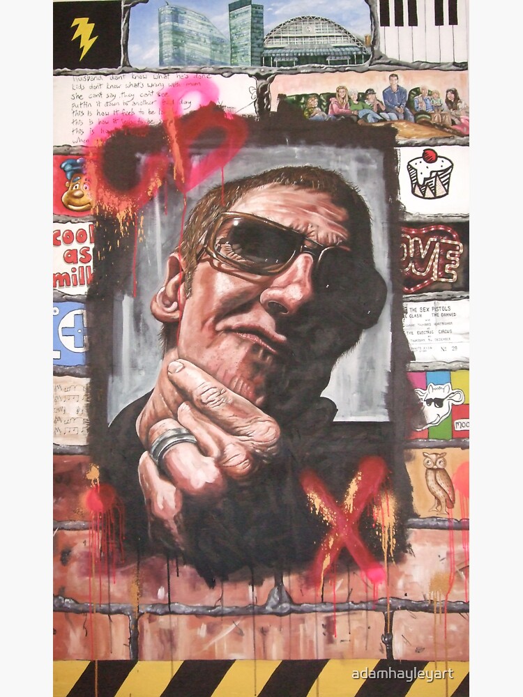 "Who the F*ck is Clint Boon!" Sticker for Sale by adamhayleyart | Redbubble