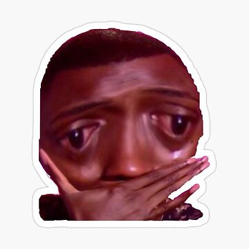 "Crying meme" Sticker for Sale by Inspirose | Redbubble