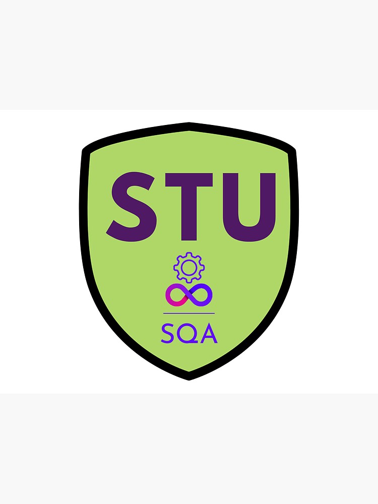 "STU Logo" Sticker for Sale by sqassociates | Redbubble
