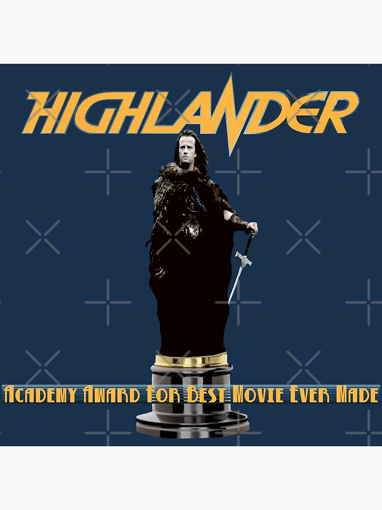 "Highlander" Poster for Sale by 300Spikes | Redbubble