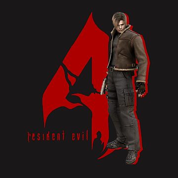 "Leon & RE4 Logo" Sticker for Sale by GiovanniLeverat | Redbubble