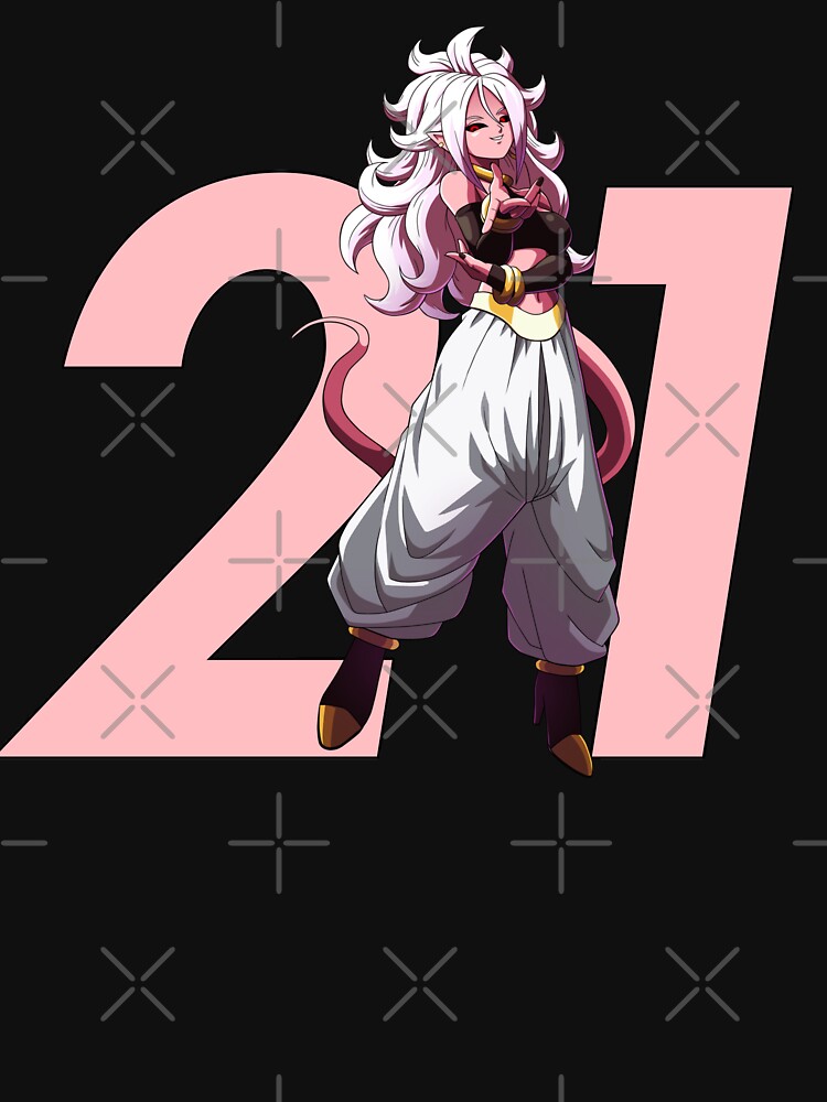 "Android 21 " T-shirt for Sale by DeadThreads | Redbubble | dbs t ...