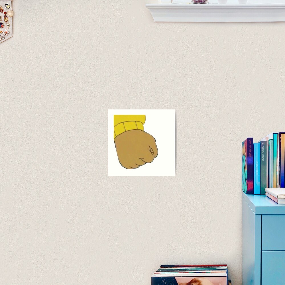 "Arthur fist" Art Print by jresher | Redbubble