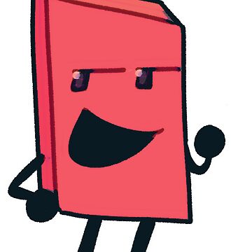 "eraser bfdi" Sticker for Sale by delangodesigns | Redbubble