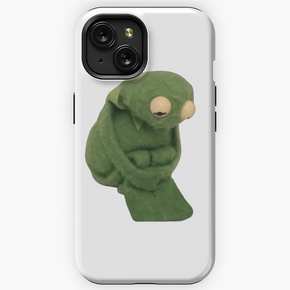 "sad kermit | scared kermit meme" Sticker for Sale by IcePools | Redbubble
