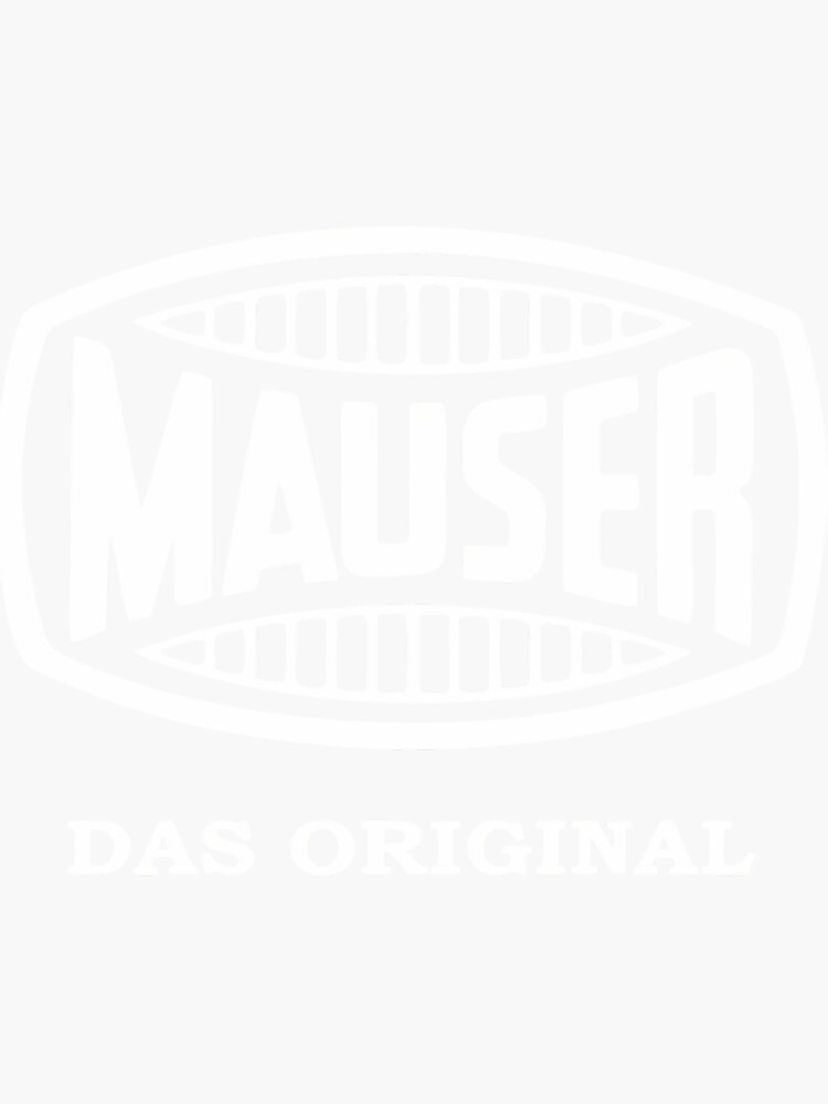 "Mauser Logo " Sticker for Sale by VantriceJohnson | Redbubble