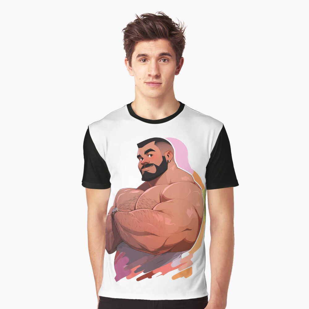 "Pop Color Beefcake" Sticker for Sale by finalmantasy | Redbubble