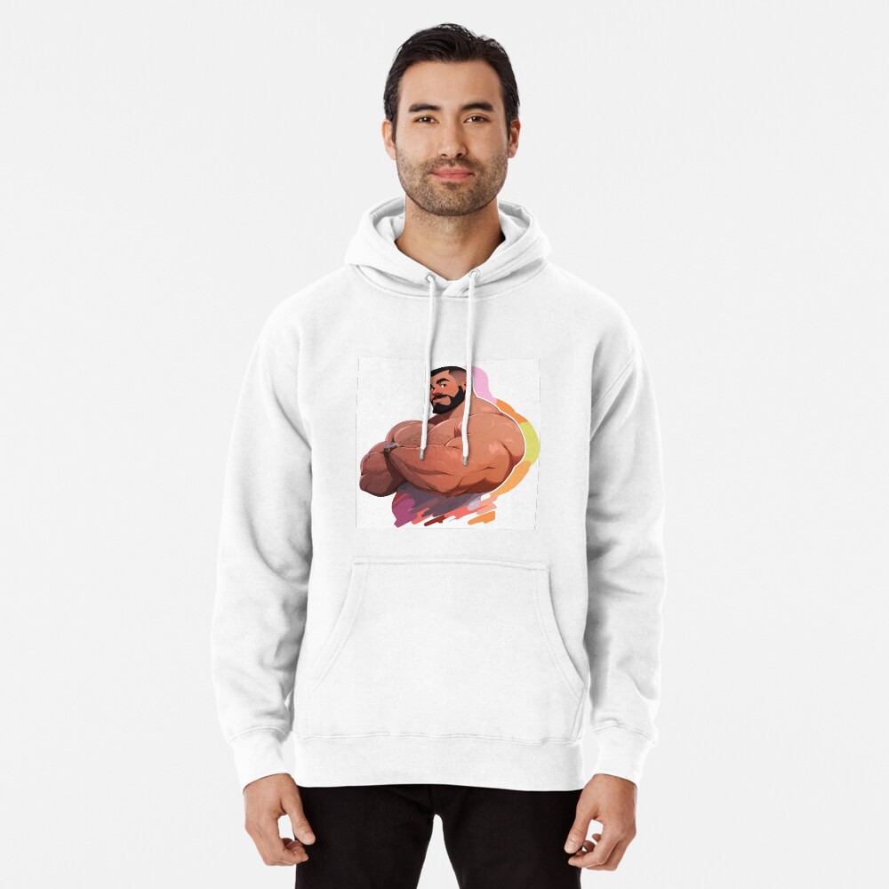 "Pop Color Beefcake" Sticker for Sale by finalmantasy | Redbubble