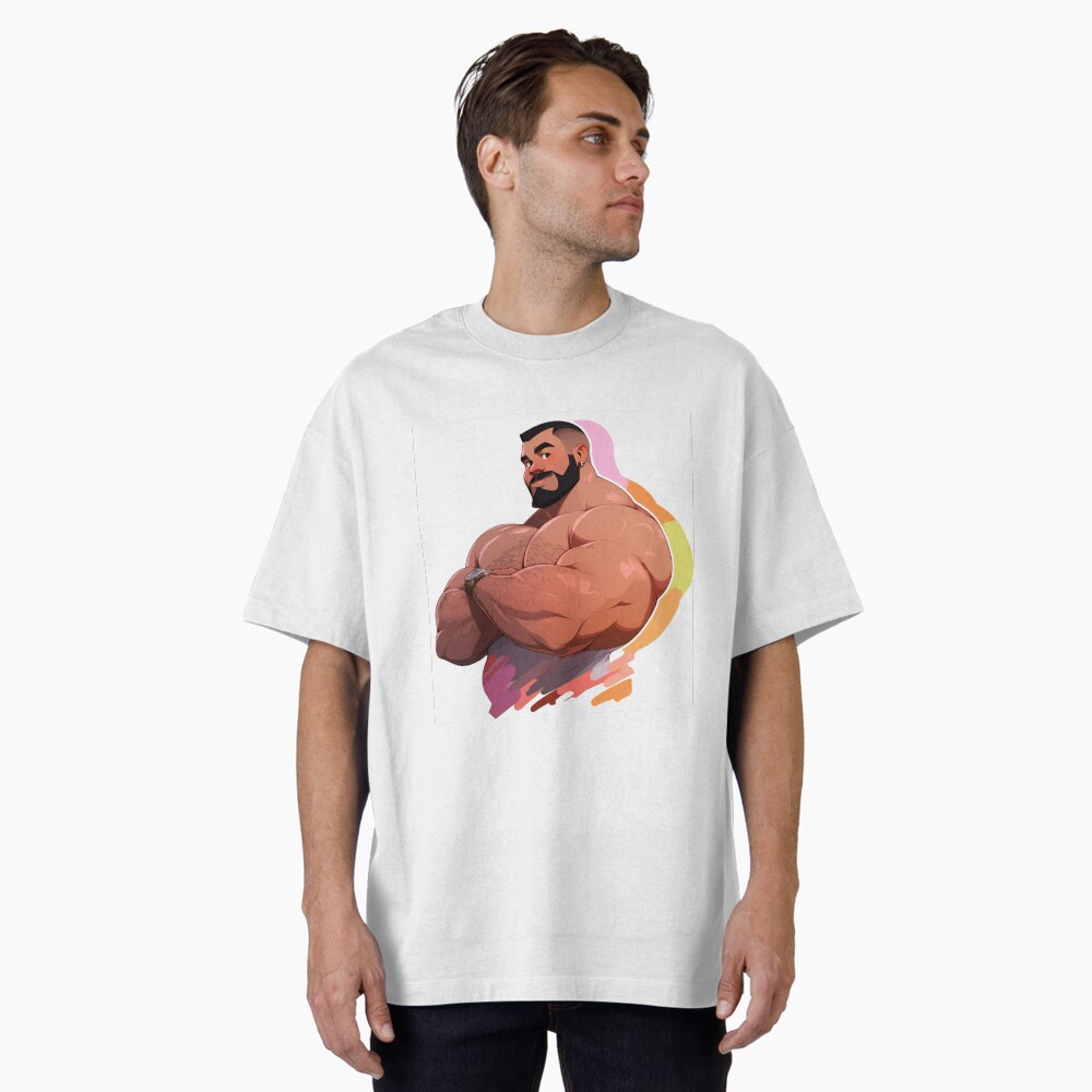 "Pop Color Beefcake" Sticker for Sale by finalmantasy | Redbubble