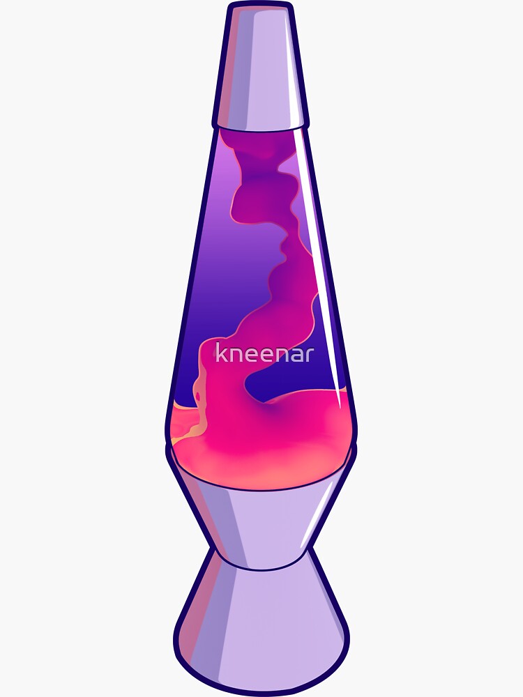"Groovy Goop in Coral" Sticker for Sale by kneenar | Redbubble